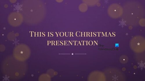 Best Christmas Template for Google Slides