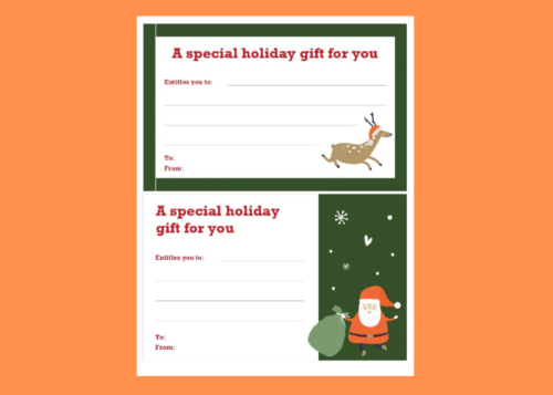 Best Christmas Templates for Word