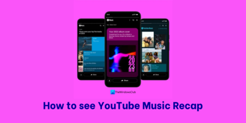 How to see YouTube Music Recap