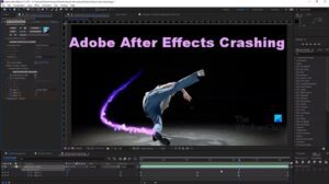 Adobe After Effects crashing on Windows computer