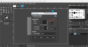 How to create a Pattern in GIMP?