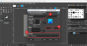 How to create a Pattern in GIMP?
