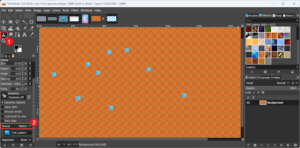 How to create a Pattern in GIMP?