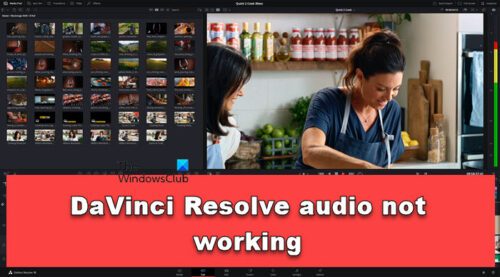 DaVinci Resolve audio not playing on Windows PC [Fix]