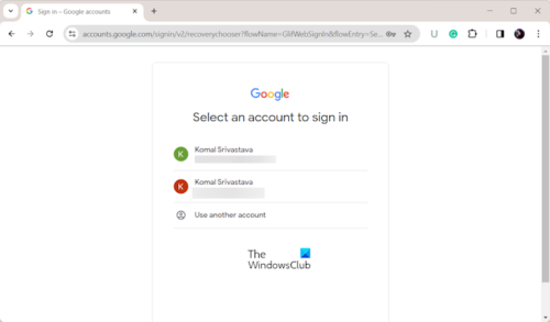 Couldn't find your Google Account [Fix]