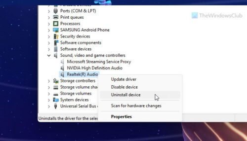 Error 0xE0000246, Install Realtek HD audio driver failure