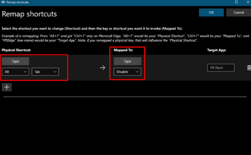How to disable the Alt + Tab shortcut in Game in Windows 11