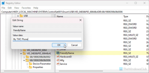 How to rename Hardware in Device Manager of Windows 11/10