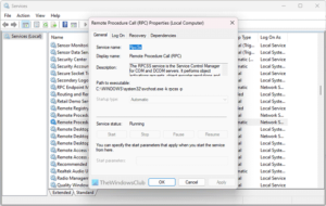 RPC executor service threw an error during Google sign-in