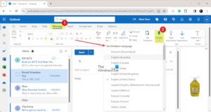 How to Dictate your Emails in Outlook?
