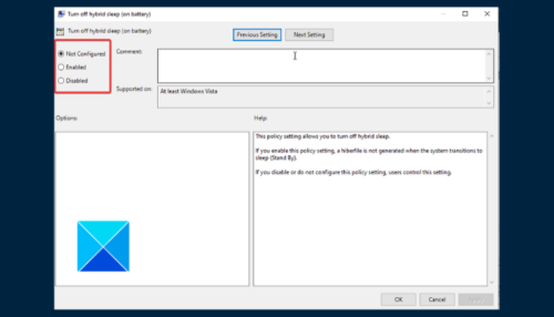 Hybrid Sleep missing in Windows 11 [Fix]