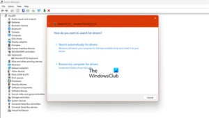 How to update your Keyboard drivers in Windows 11