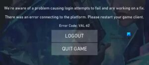 Fix VALORANT Error Code: VAL 62 the right way