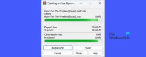 How to Split or Combine RAR files in Windows 11