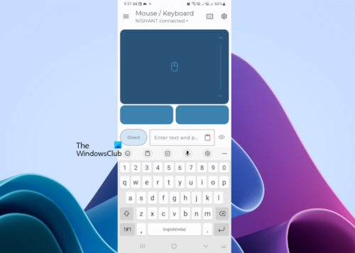 How to use Phone as a Keyboard on Windows PC