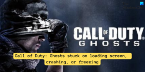 Call of Duty Ghosts stuck on loading screen, crashing, or freezing