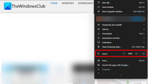 How to change the default Zoom level in Chrome