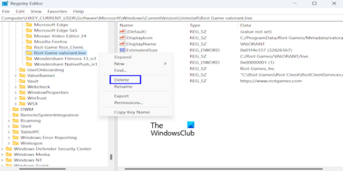 How to uninstall Valorant from Windows 11 completely