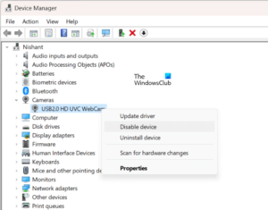 Webcam is not working in Chrome and Edge [Fix]
