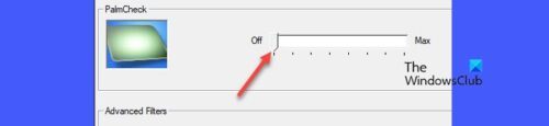 How to turn off Palm Check in Windows 11/10