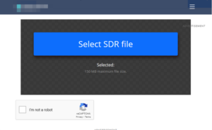 How to open SDR files on Windows PC