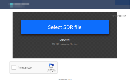 How to open SDR files on Windows PC