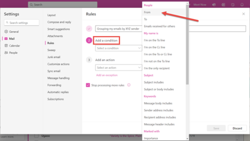 How to sort emails in Outlook by Sender, Subject, Date, Category