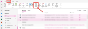 How to sort emails in Outlook by Sender, Subject, Date, Category
