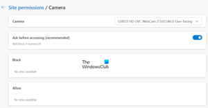 Webcam is not working in Chrome and Edge [Fix]