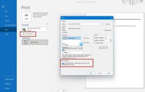 How to print all Attachments in Outlook