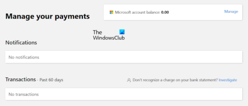 Subscription expired, Update payment to keep Microsoft 365