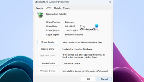 Laptop won't turn on unless plugged in Windows 11