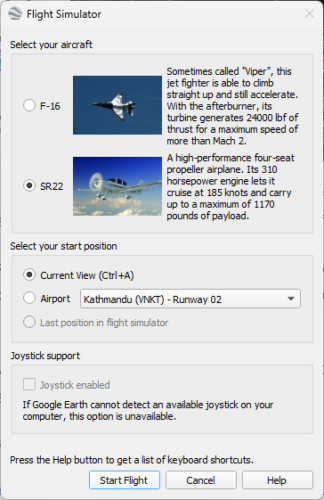 How to use Free Google Flight Simulator in Windows 11