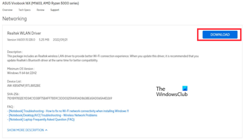 Network Adapter automatically disables itself randomly Windows 11
