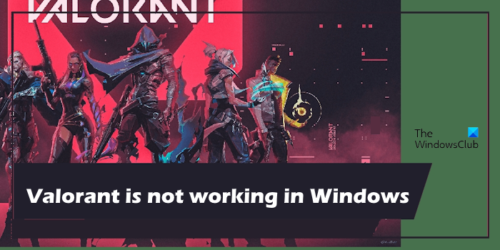 Valorant is not working in Windows 11 [Fix]