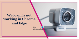 Webcam is not working in Chrome and Edge [Fix]