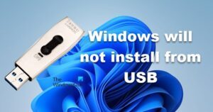 Windows will not install from USB? Take these steps!
