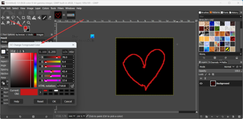 How to create Pixel Art in GIMP