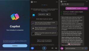 How do I use Copilot on Android or iPhone?