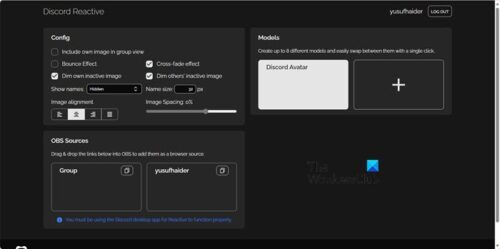 How to create Discord Reactive Images