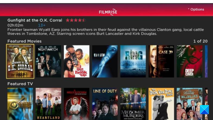 What are best Alternatives for OnStream to watch free movies?