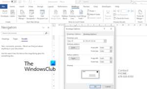 Word Mail Merge printing blank pages