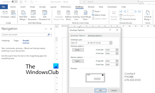 Word Mail Merge printing blank pages