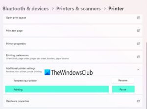 How to Pause Printing in Windows 11