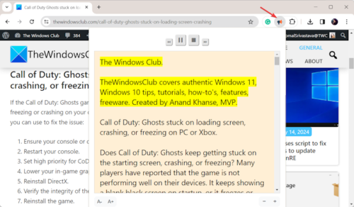 How to get Chrome to Read Text Aloud on PC or Phone