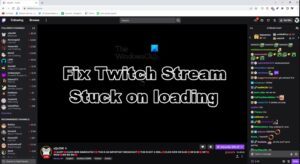 Twitch Error Loading Data [Fixed]