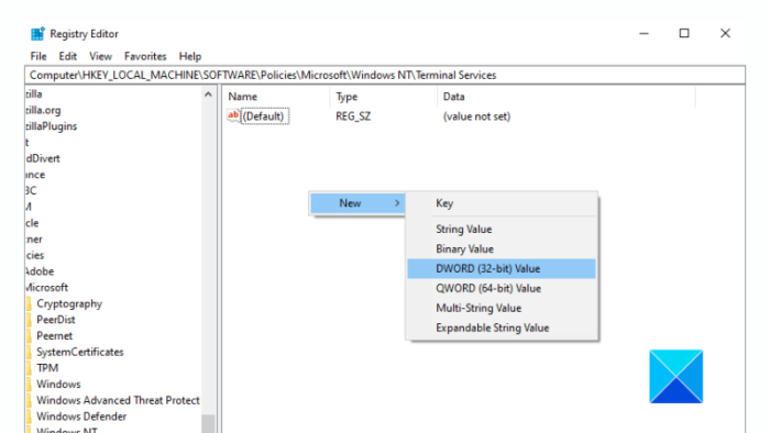 Cannot copy data from Remote Desktop to Local Machine