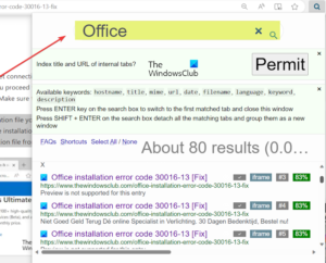 How to Search Text across All Tabs in Chrome and Edge