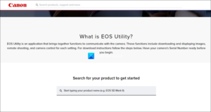 EOS Utility not detecting Canon camera [Fix]
