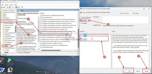 Windows Defender History Crashes; Can’t Delete detections.log